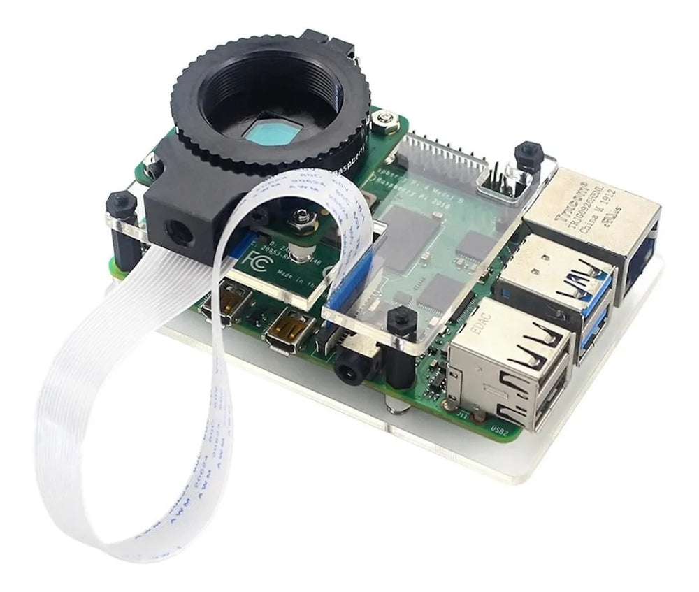Cámara HQ Raspberry Pi Telephoto – Microbot México