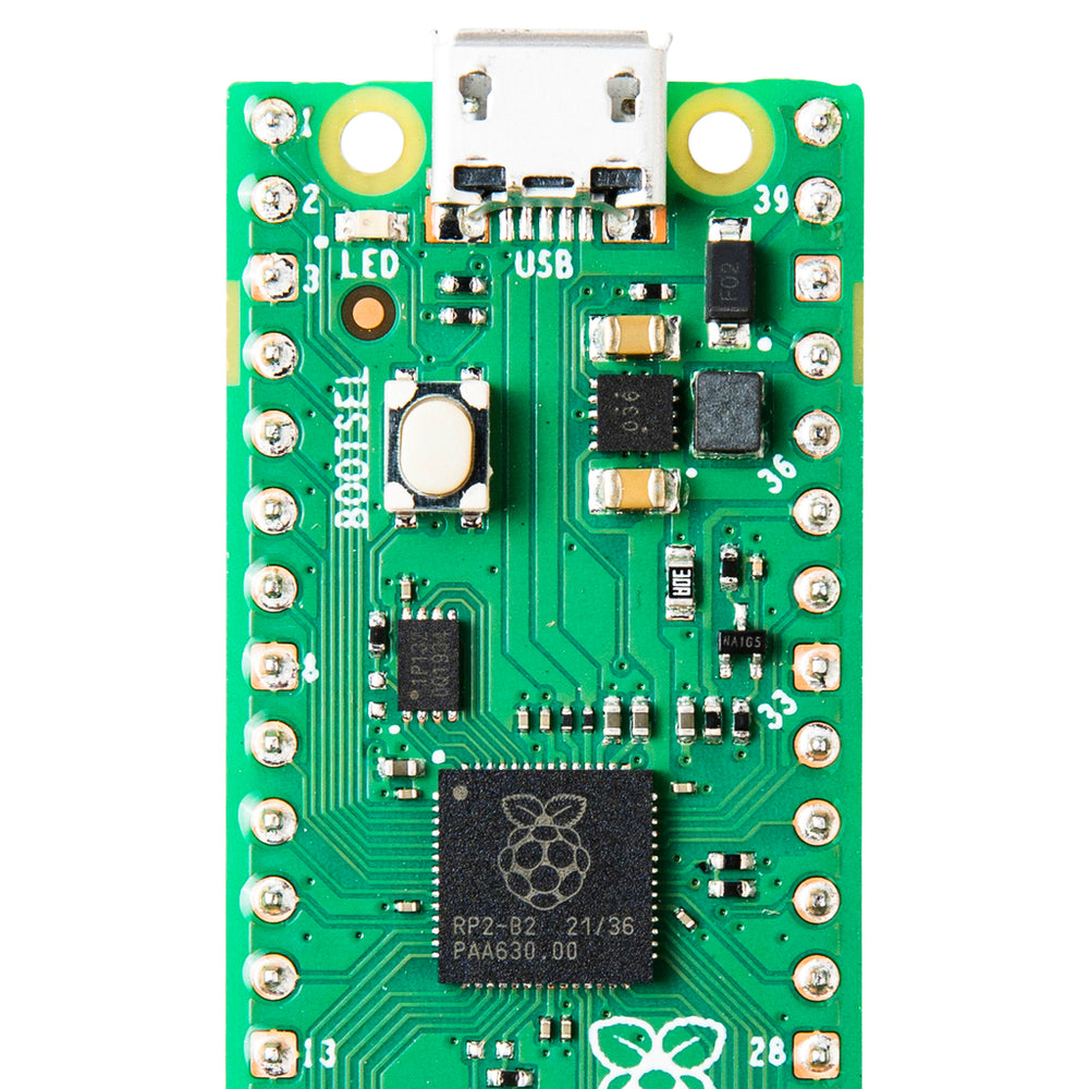 Raspberry Pi Pico H Microbot México