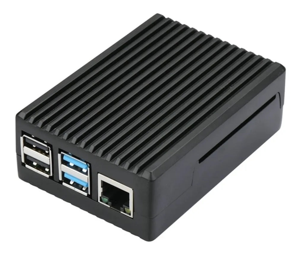 Carcasa Aluminio Raspberry Pi 4 Microbot México