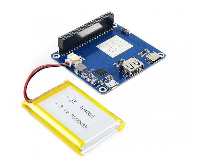 Modulo Bateria Raspberry Pi 4 – Microbot México