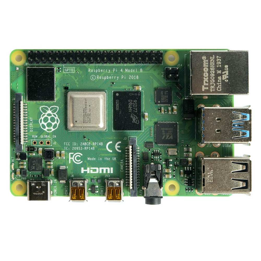 Raspberry Pi 4 4GB RAM México - WiFi Dual, Bluetooth 5, 4K – Microbot ...