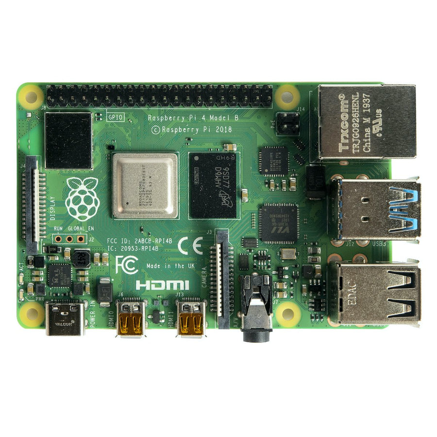 Raspberry Pi 4 Modelo B 4GB RAM – Microbot México