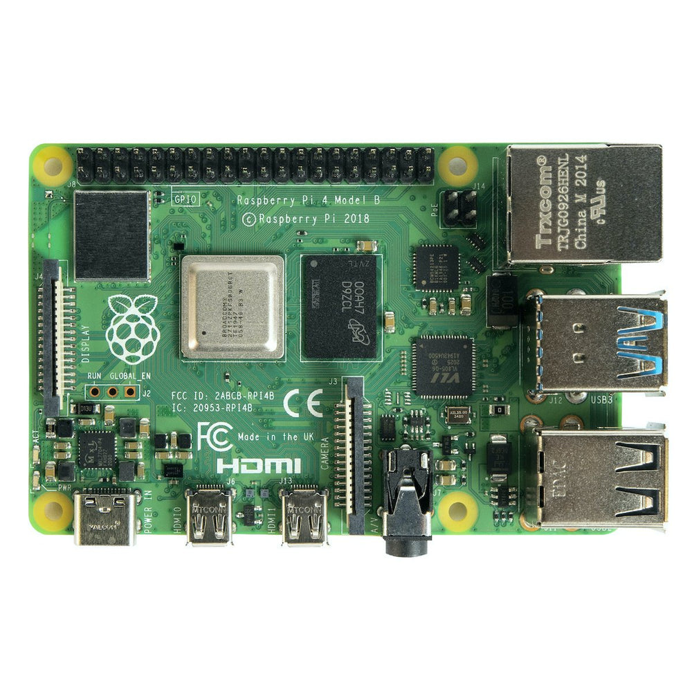 Raspberry Pi 4 Modelo B 8GB RAM – Microbot México