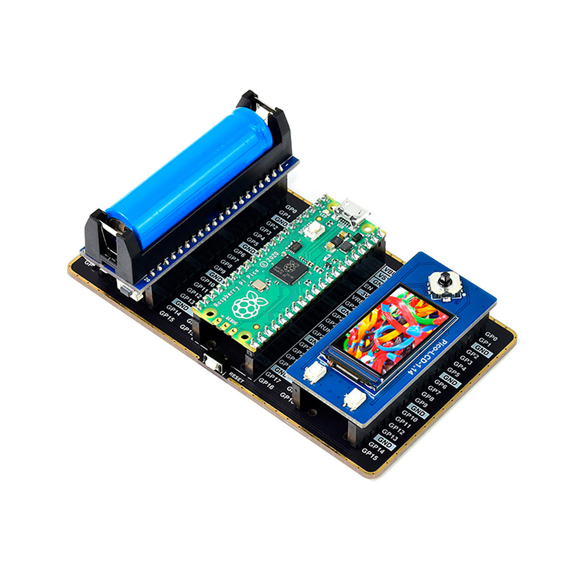 Dual Expander Raspberry Pi Pico – Microbot México