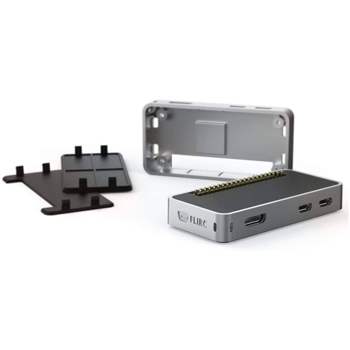 Carcasa Raspberry Pi Zero 2 W Case Flirc Disipador Aluminio Microbot