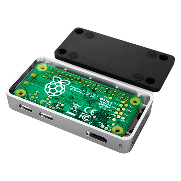 Carcasa Raspberry Pi Zero 2 W Case Flirc Disipador Aluminio Microbot