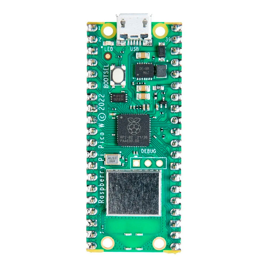 Kit Pi Pico W + Cable USB Oficial – Microbot México