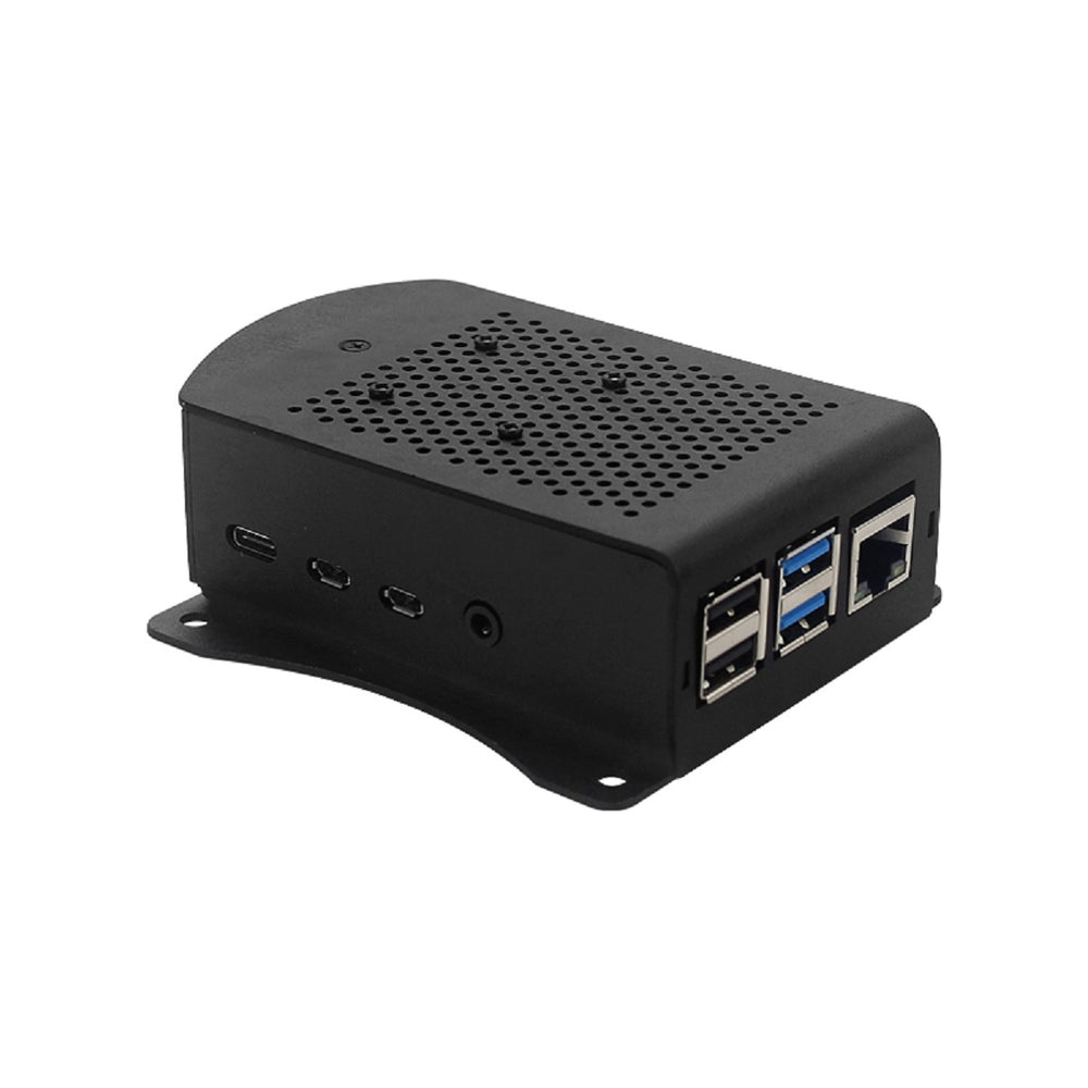 Case Aluminio Raspberry Pi4 B Carcasa Soporte Vesa Pi 4 B Microbot México