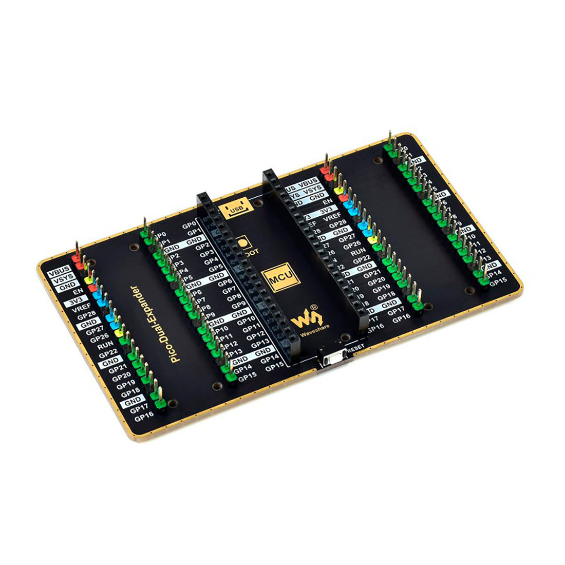 Dual Expander Raspberry Pi Pico – Microbot México