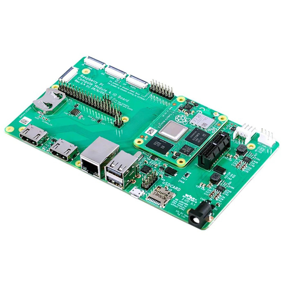 Raspberry Pi Compute Module 4 I/O Board – Microbot México